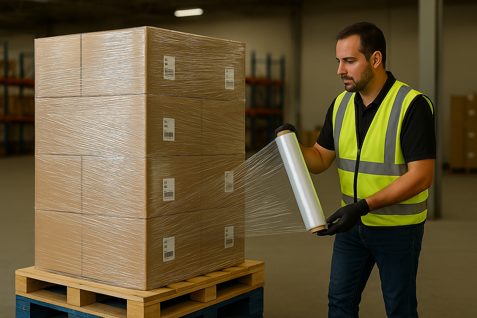 Biodegradable Pallet-wrap – National ShrinkWrap